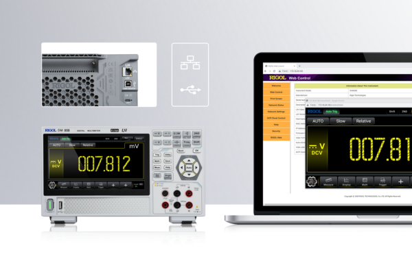 DM858 Series (Digital Multimeter) - RIGOL THAI ตัวแทนจำหน่ายในประเทศไทย